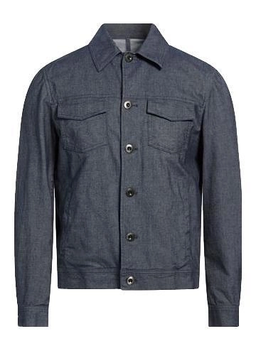 Montedoro Chambray Overshirt - Blue