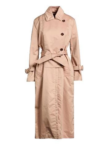 MOORER Cotton Polyester Trench Coat - Sand