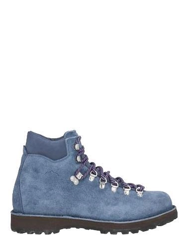 Diemme Suede & Nubuck Lace-up Ankle Boots - Blue