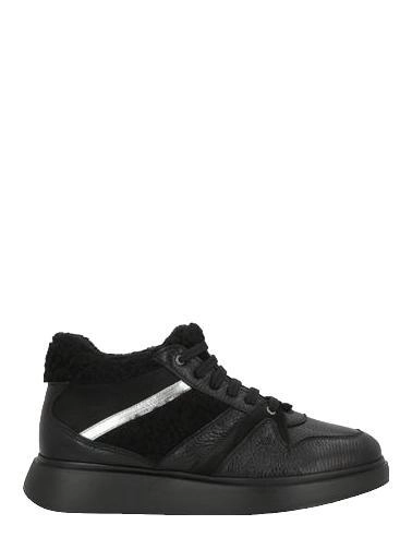 CERRUTI 1881 Leather High-top Sneakers - Black