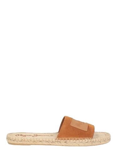 Pepe Jeans Suede Espadrille Sandals - Beige