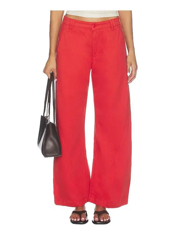 Lioness Sideline Jeans - Crimson