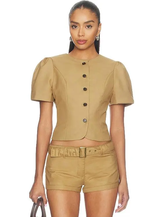 Lioness Femme Blouse - Camel