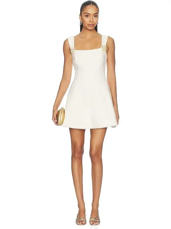 NADINE MERABI Grace Dress - Ivory