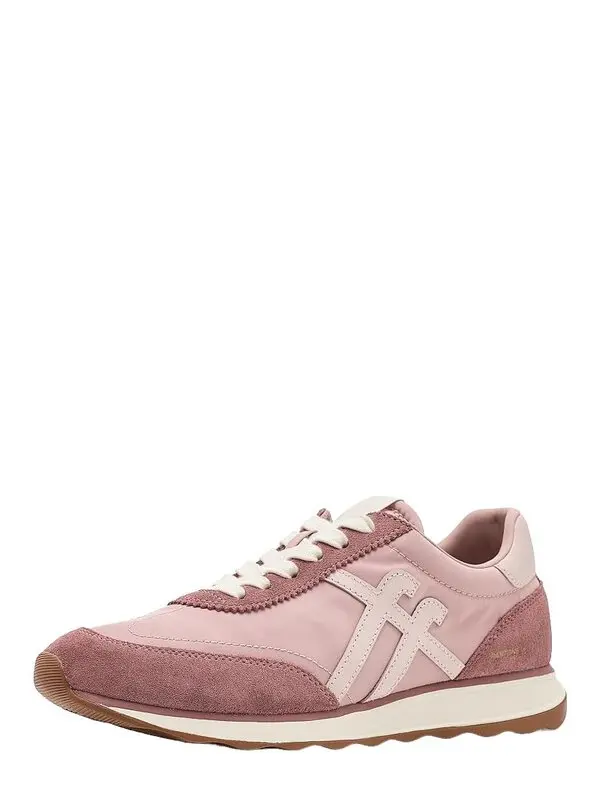 Fitflop Retro-q Ff Suede Trainers - Pink