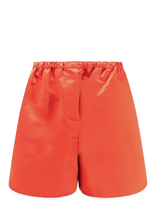THE FRANKIE SHOP Adia Satin Boxer Shorts - Red