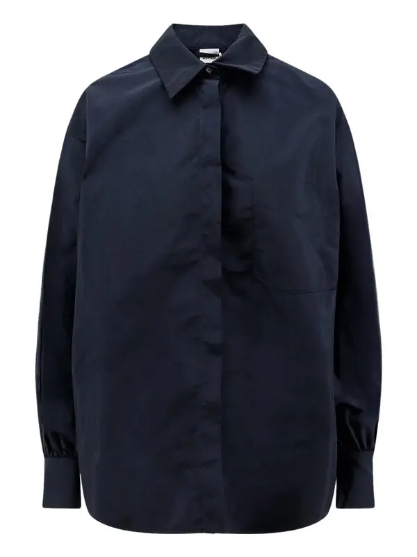 Aspesi Diana Nylon Shirt - Blue
