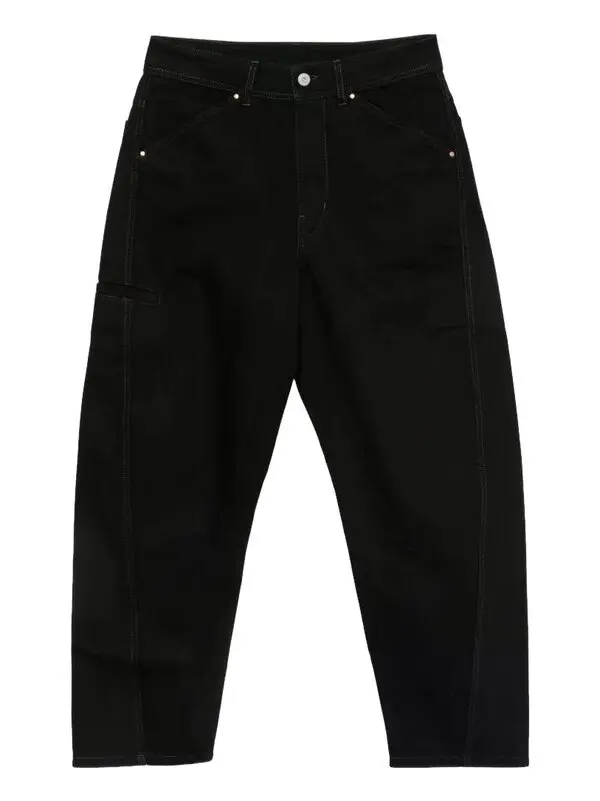 LEMAIRE Twisted Tapered Jeans - Black