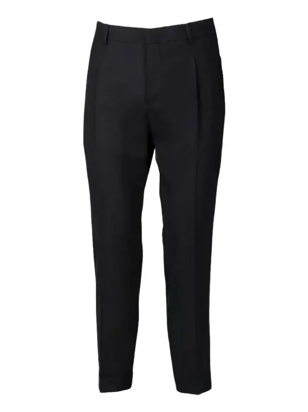 BE ABLE Pleated Detail Trousers - Blue