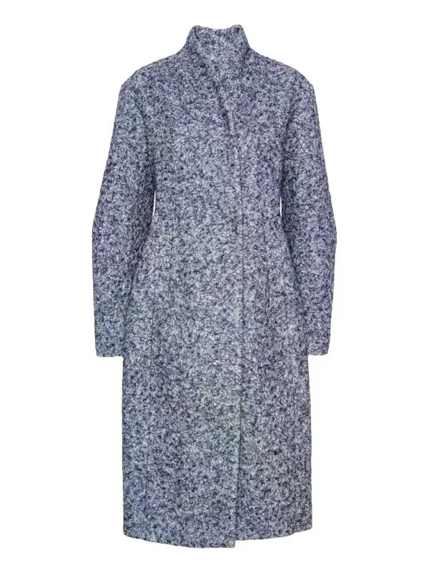 Henrik Vibskov Textured Shell Coat - Blue