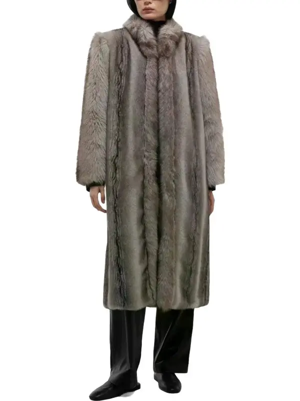 DUCIE Betty Princess Sleeves Coat - Neutrals