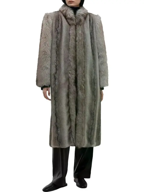 DUCIE Betty Princess Sleeves Coat - Neutrals