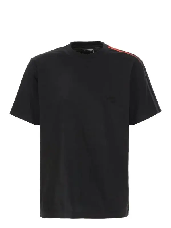 Adidas Y-3 Logo-print T-shirt - Black