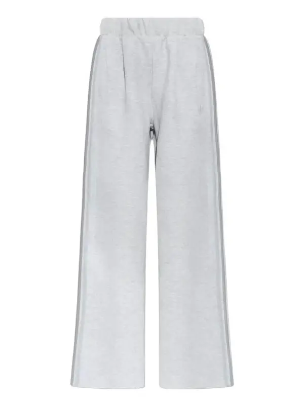 Adidas Wide-leg Jersey Track Pants - Grey