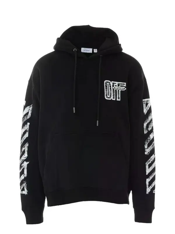 Off-White Motion Arrow Hoodie - Black