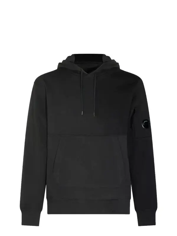 C.P. COMPANY Lens-detail Hoodie - Black