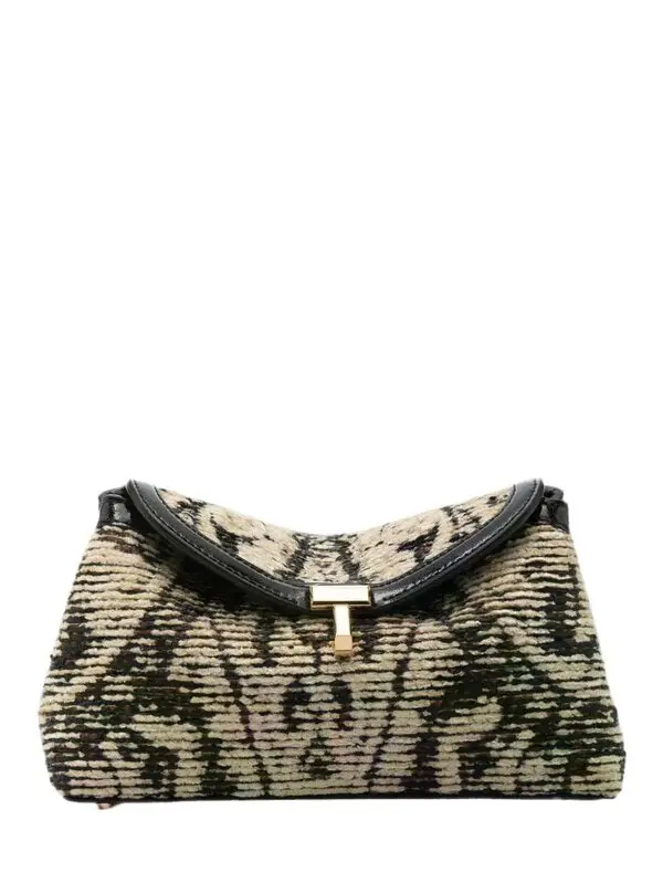 TOTEME Mini Paisley-pattern Clutch Bag - Neutrals