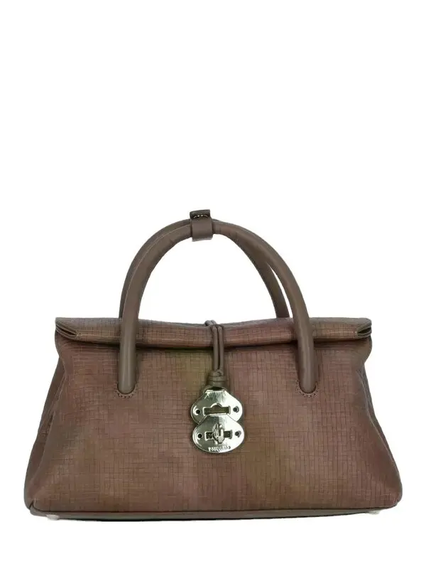ZANELLATO Small Dotta Leather Shoulder Bag - Brown