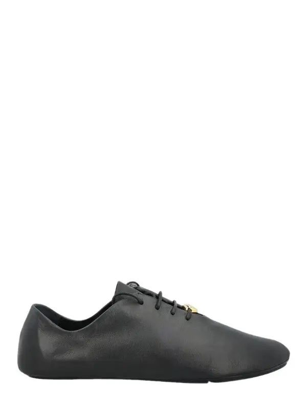 Loewe Pebble Lace-up Sneakers - Black