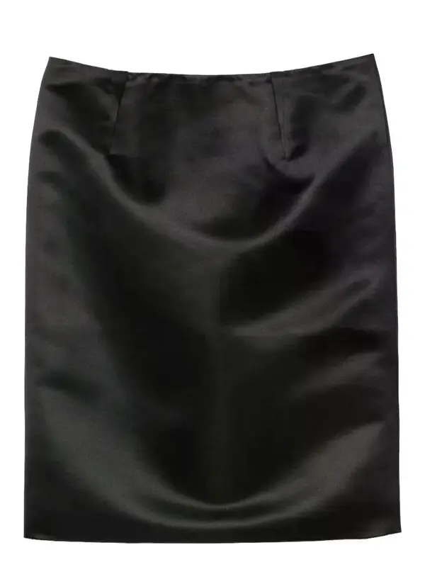 TOTEME Duchess Midi Pencil Skirt - Black
