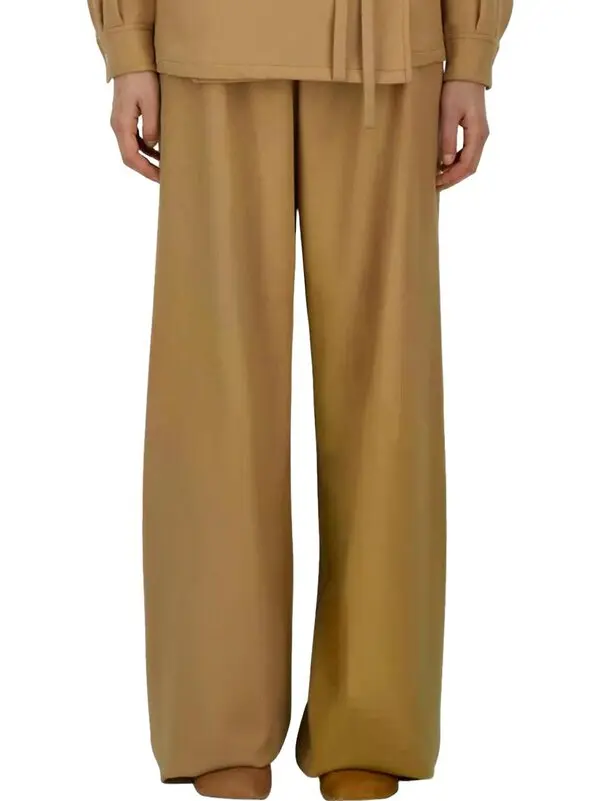 Herno Virgin Wool Trousers - Brown