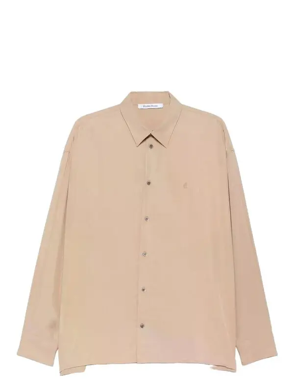 Études Studio Oversized Long-sleeve Shirt - Brown