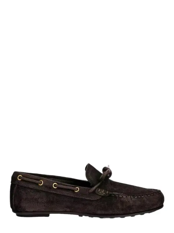 Gant Seabaya Suede Boat Shoes - Brown