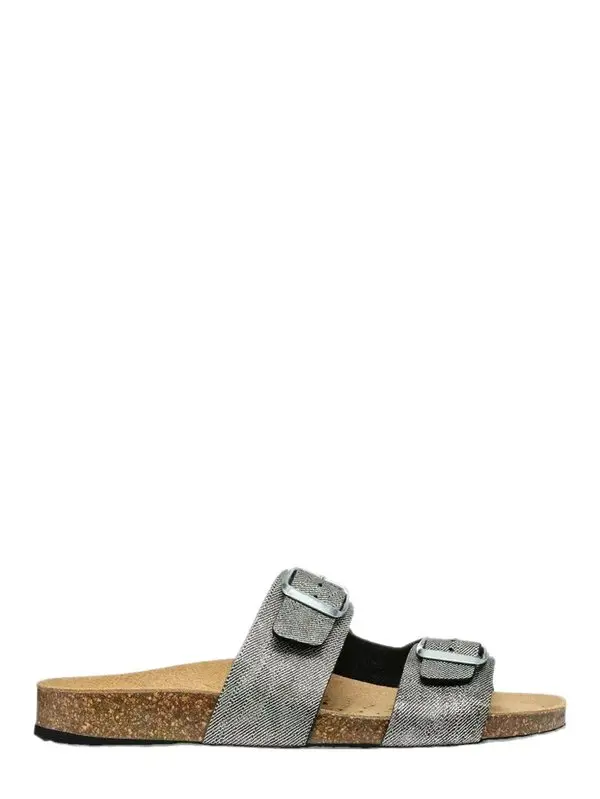 Geox Brionia Buckle-fastening Sandals - Grey