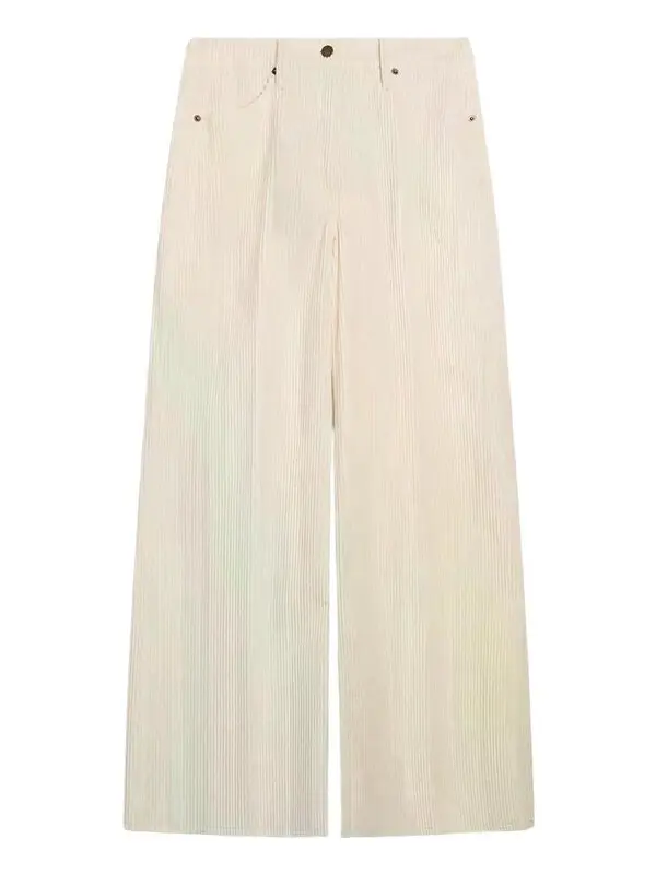 Momoni Aoki Bis Corduroy Trousers - Neutrals