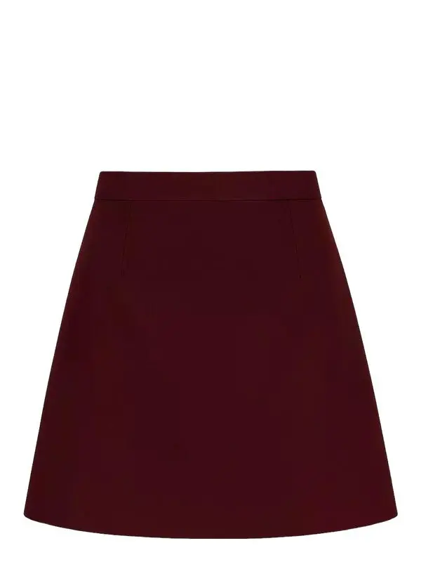 Azeeza Blair A-line Mini Skirt - Red