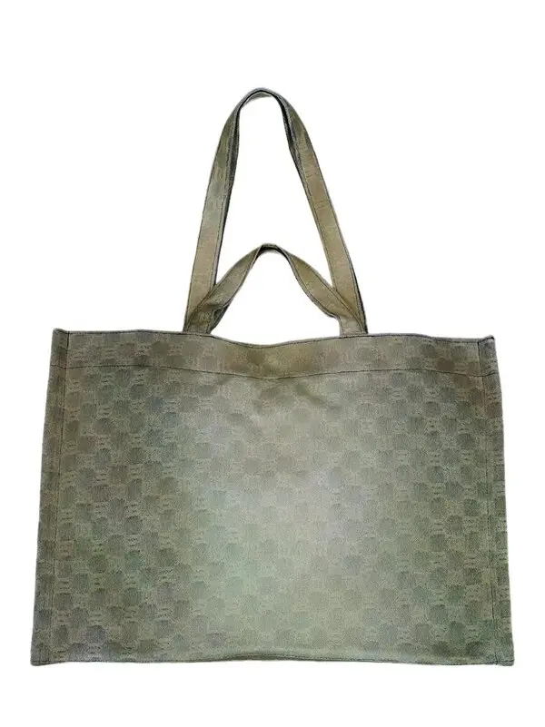 MISBHV Jacquard Monogram Tote Bag - Grey