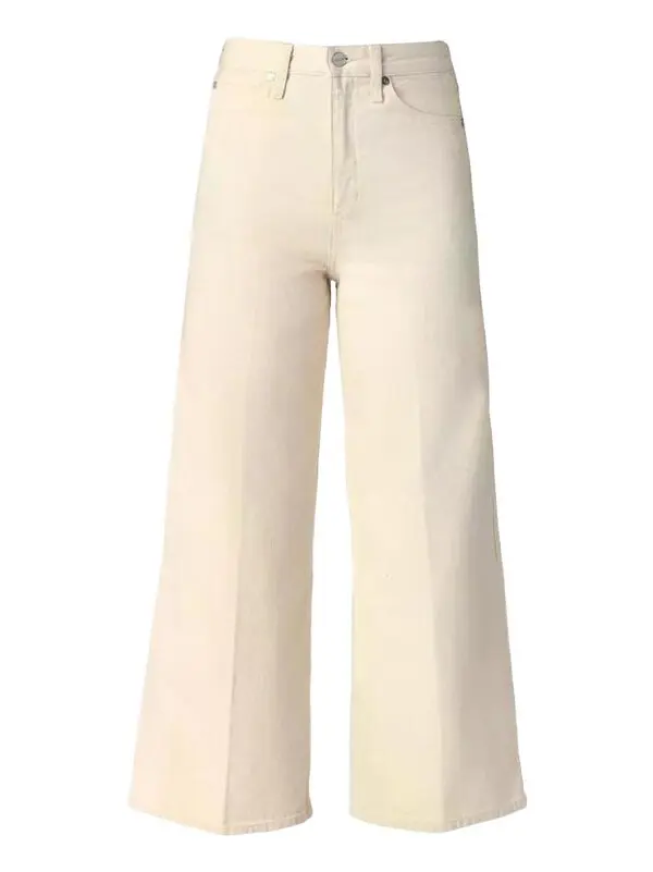 Calvin Klein High-rise Wide-leg Jeans - Neutrals
