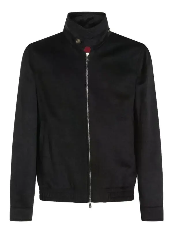 Brunello Cucinelli Wool Zip-up Jacket - Grey