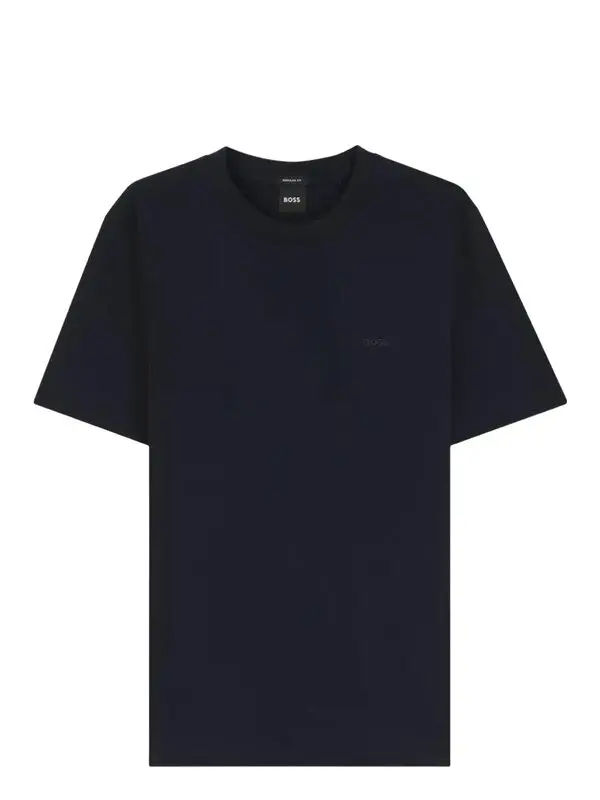 BOSS Logo-print T-shirt - Blue