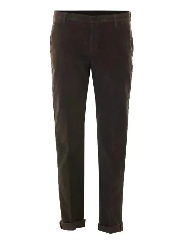 DONDUP Gaubert Straight-leg Trousers - Brown