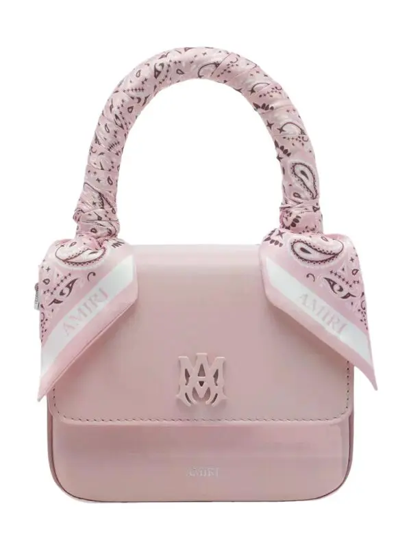 Amiri Micro Ma Leather Handbag - Pink