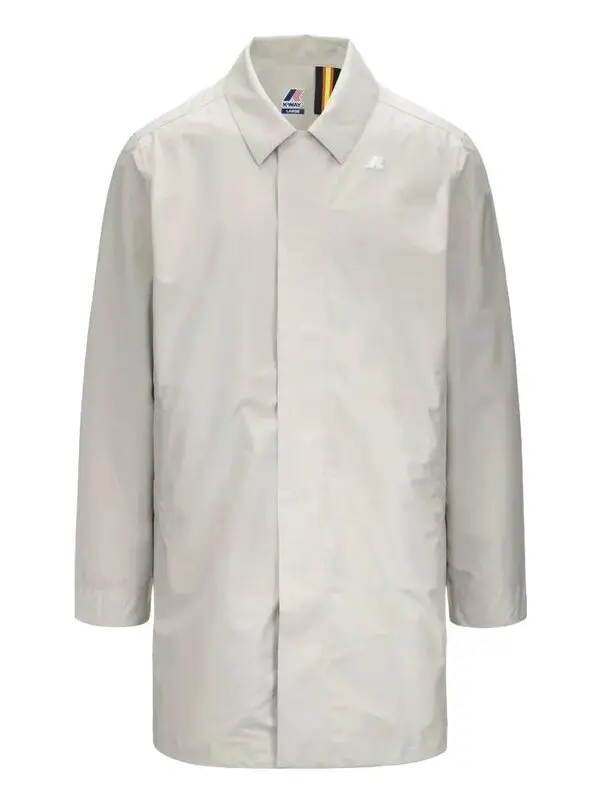 K-WAY Kenley Logo-patch Jacket - Neutrals