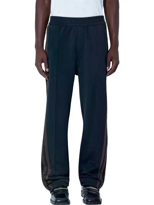 Y3 Side-stripe Track Pants - Blue