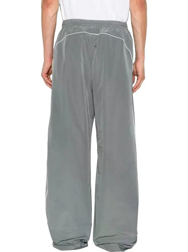 Balenciaga Piped-trim Track Pants - Grey