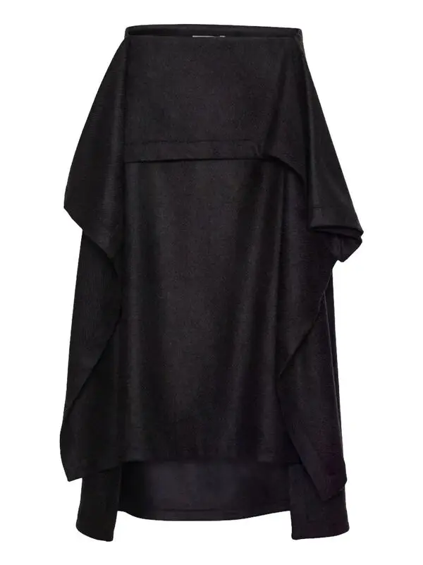 Henrik Vibskov Blanket Midi Skirt - Black