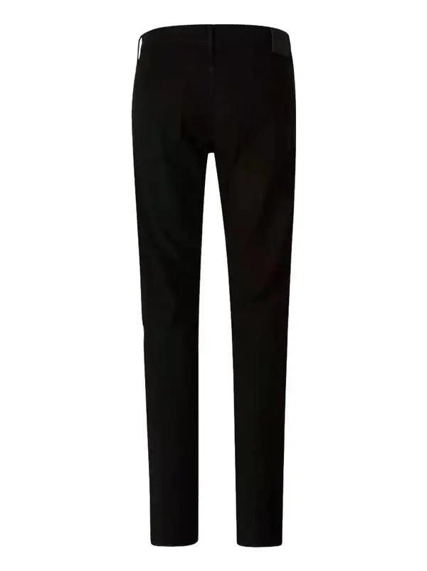 TOM FORD Slim Cut Jeans With Rear Logo Patch - Black