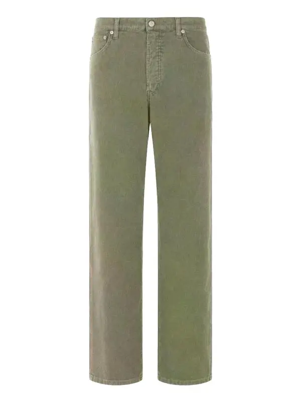 DONDUP Dakota Loose-fit Trousers - Green