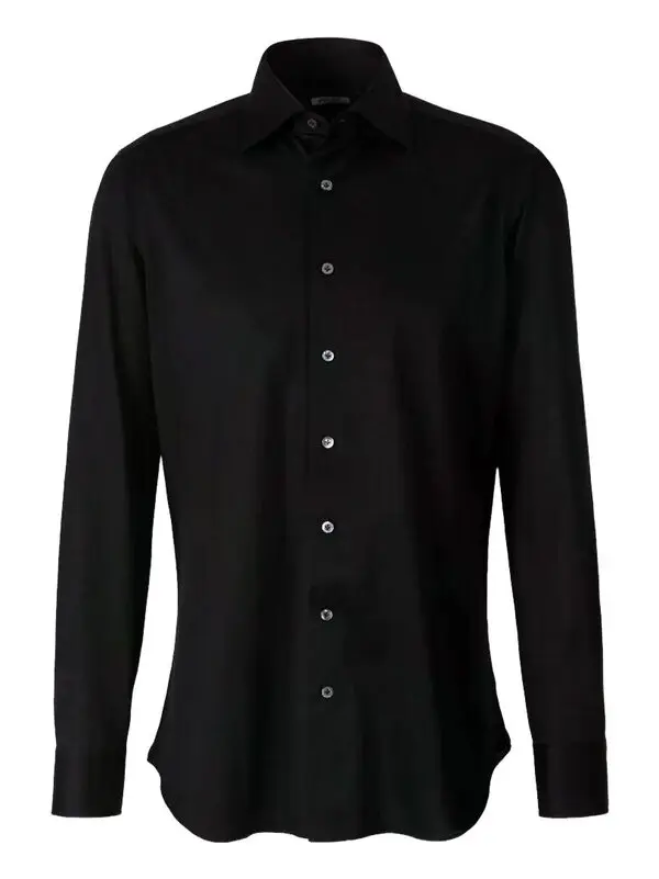 FRAY Long-sleeve Shirt - Black