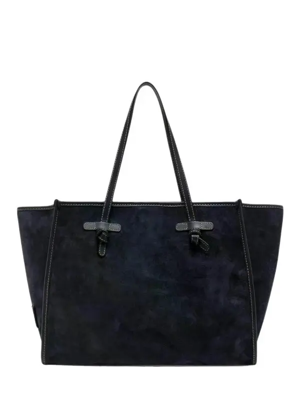 GIANNI CHIARINI Miss Marcella Suede Tote Bag - Blue