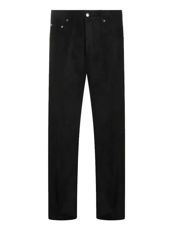 Rick Owens Straight-leg Trousers - Black