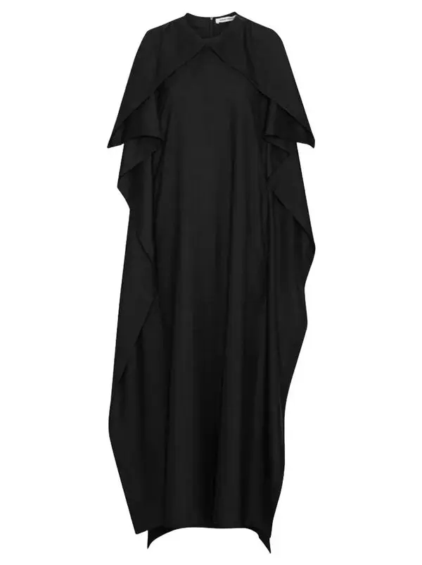 Henrik Vibskov Draped Cape Maxi Dress - Black