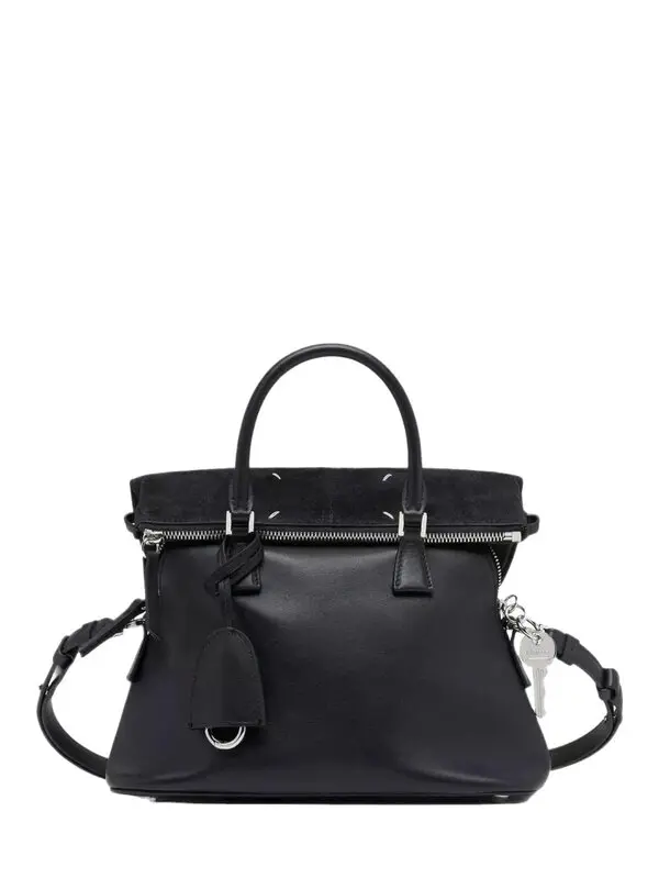 MAISON MARGIELA Mini 5ac Soft Leather Tote Bag - Black