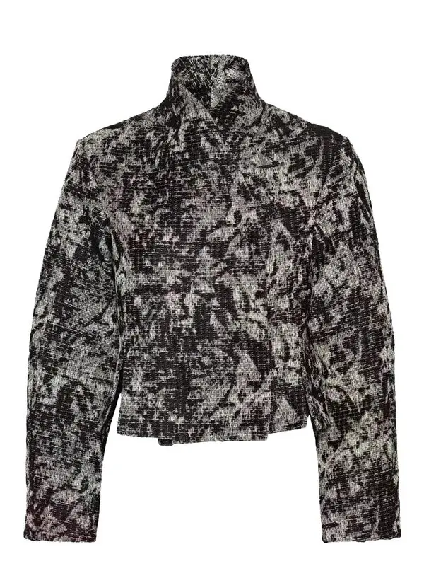 Henrik Vibskov Textured Weave Shell Jacket - Black