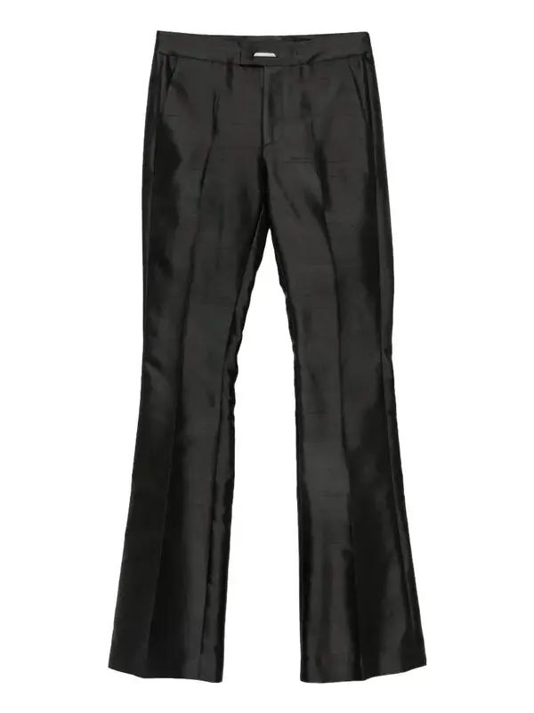 DONDUP Flared Leg Trousers - Black