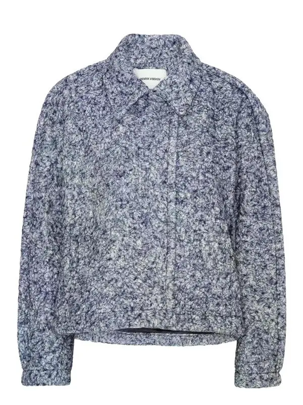 Henrik Vibskov Dartbi Textured Jacket - Blue